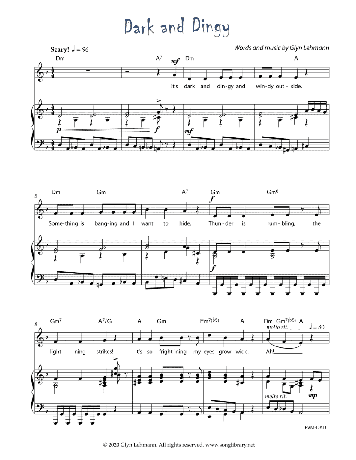 FVM | Dark and Dingy by Glyn Lehmann