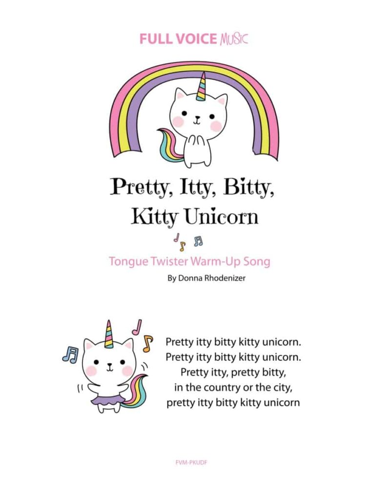 FVM | Pretty, Itty, Bitty, Kitty Unicorn