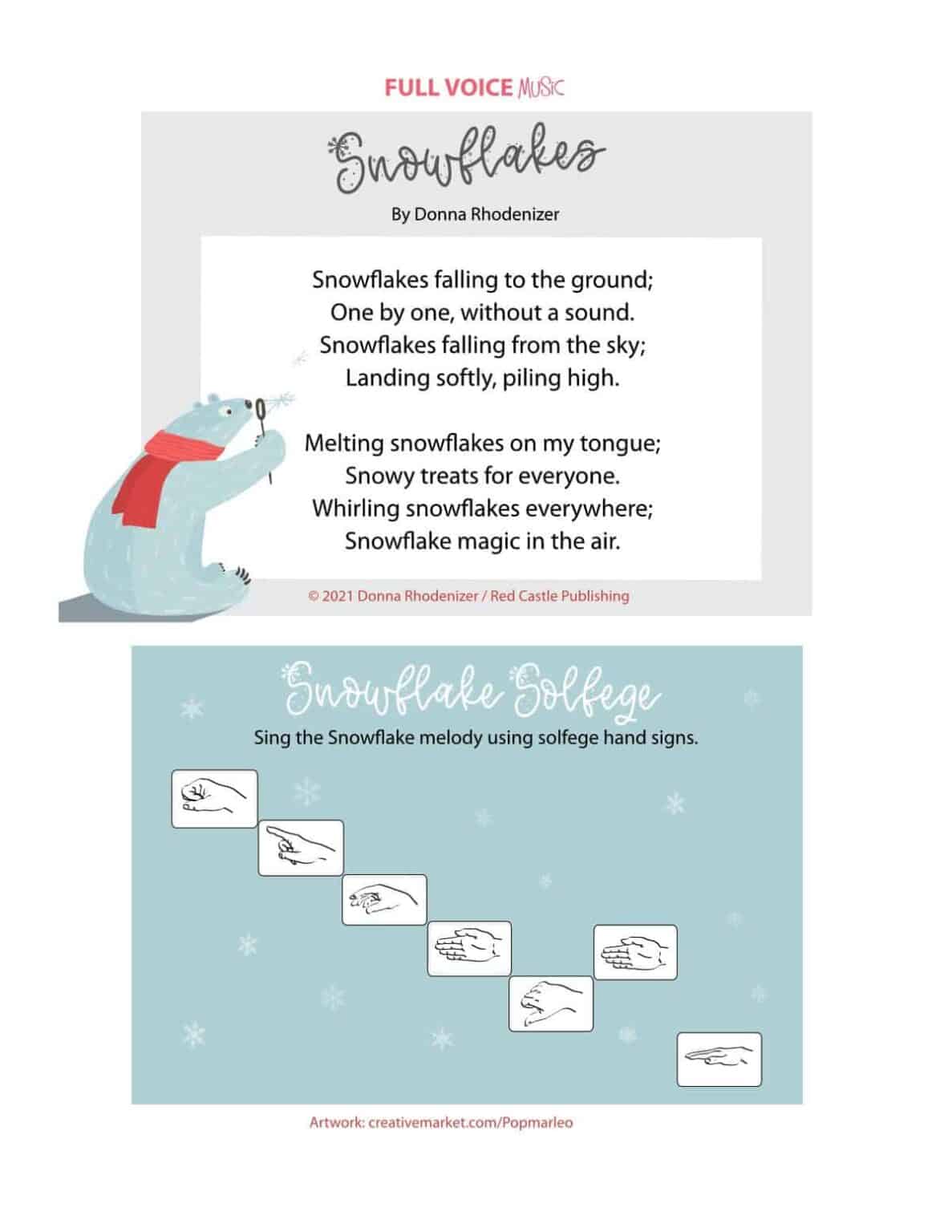 FVM | Snowflakes by Donna Rhodenizer