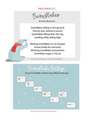 FVM | Snowflakes by Donna Rhodenizer