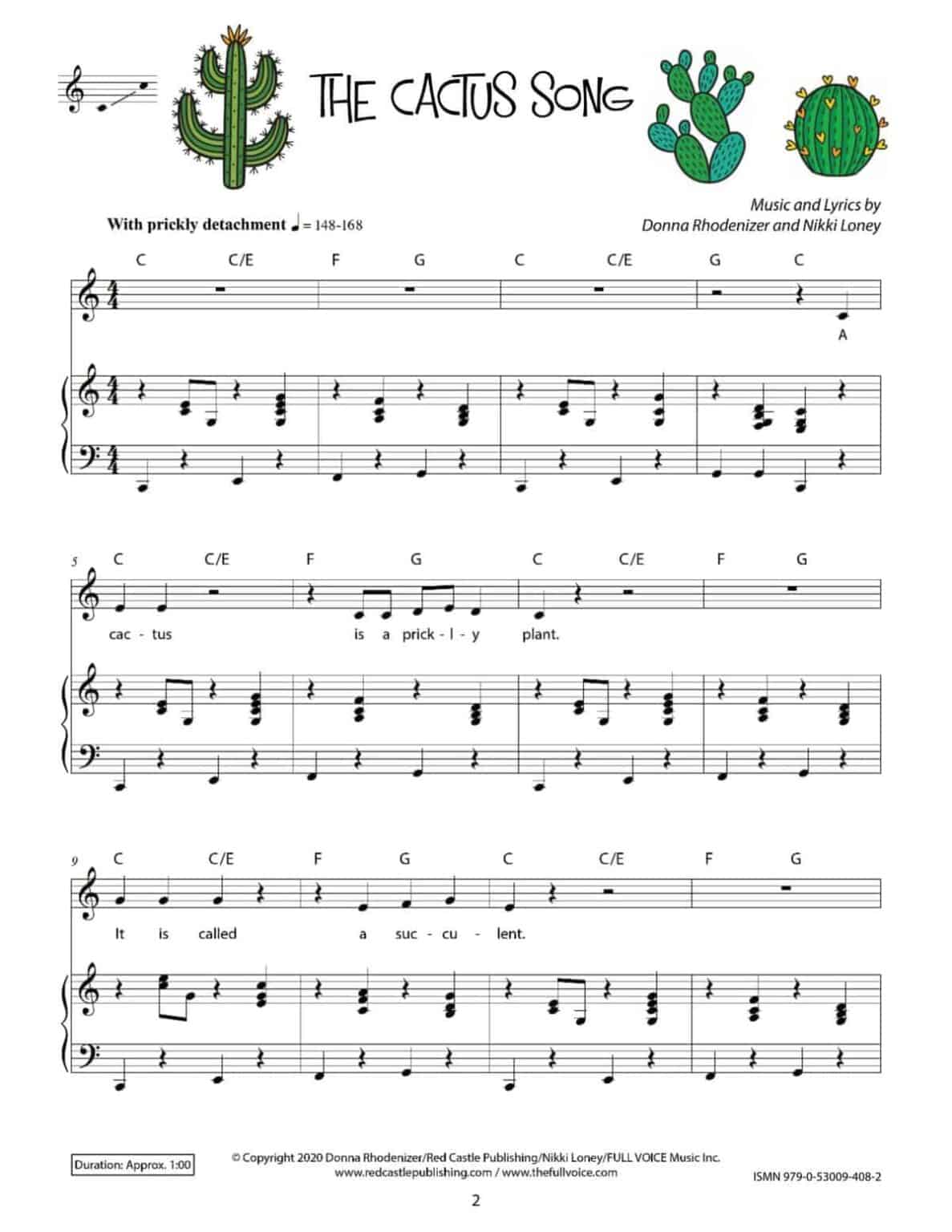 FVM | The Cactus Song By Donna Rhodenizer / Loney