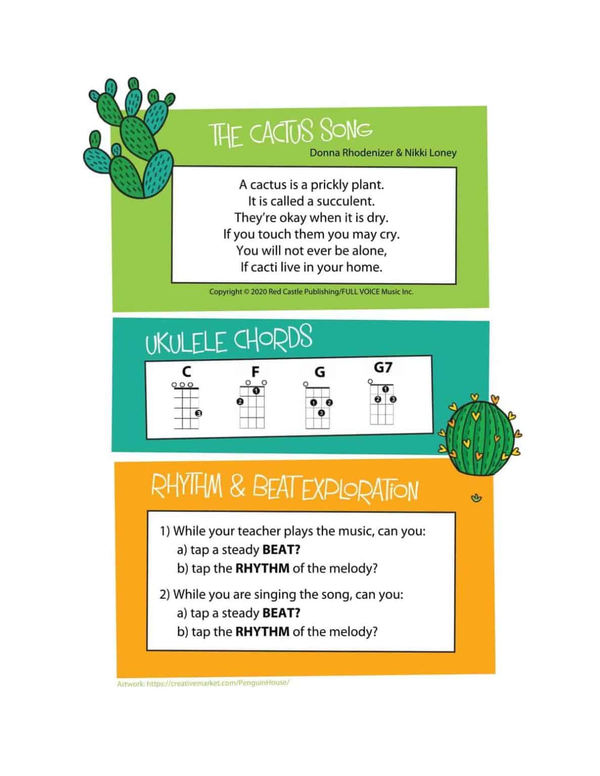 FVM | The Cactus Song By Donna Rhodenizer / Loney