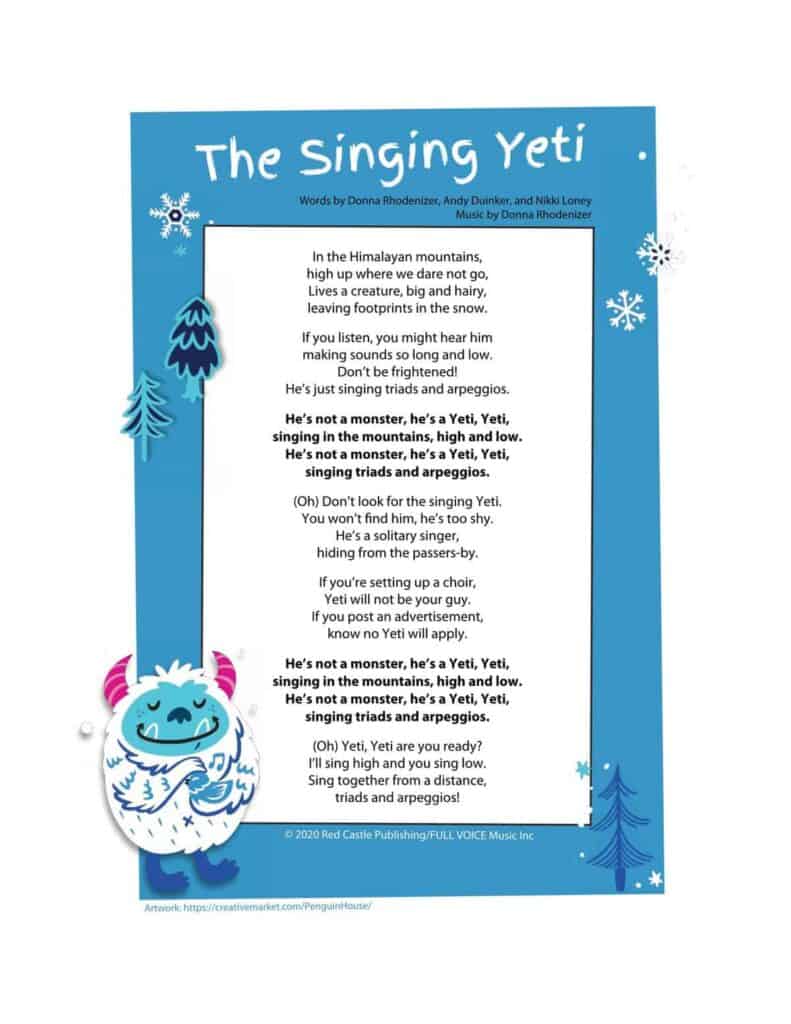 FVM | The Singing Yeti by Rhodenizer/Duinker/Loney