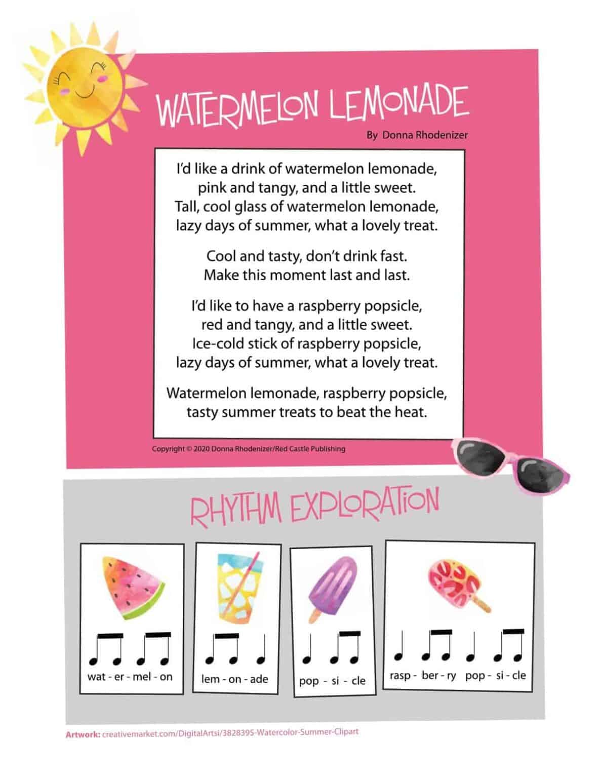 FVM | Watermelon Lemonade by Donna Rhodenizer