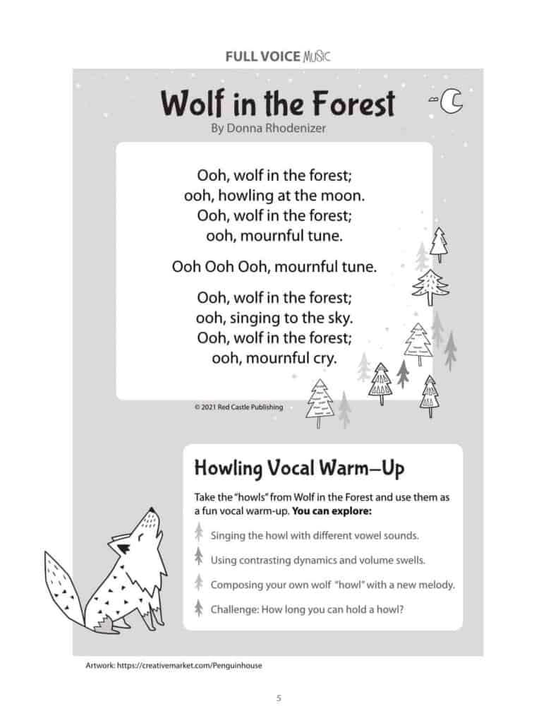 FVM | Wolf in the Forest by Donna Rhodenizer