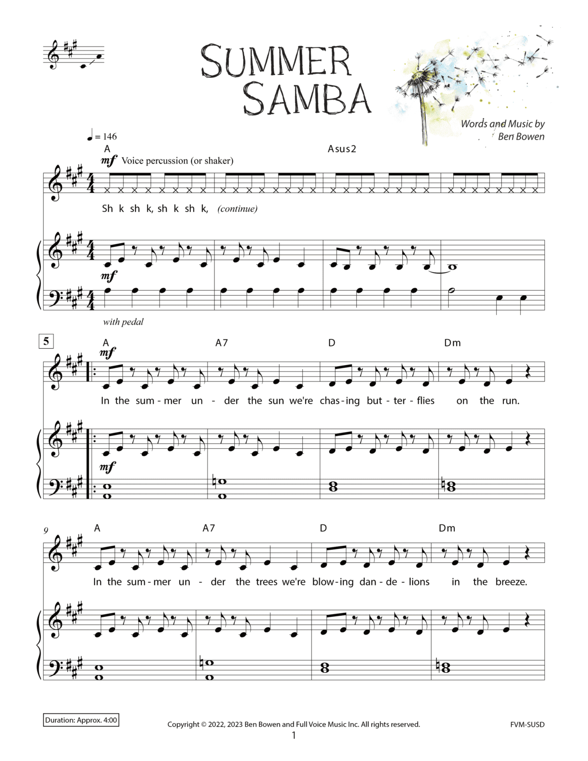 FVM | Summer Samba by Ben Bowen