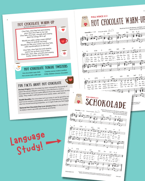 FVM | Hot Chocolate Warm-Up (Print)