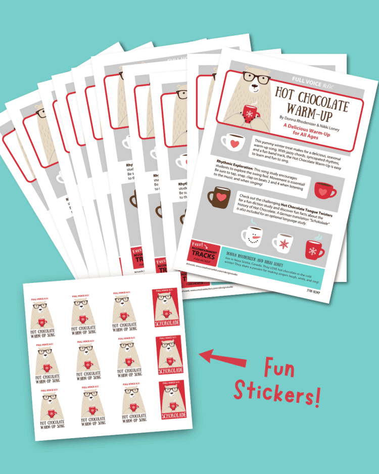 FVM | Hot Chocolate Warm-Up (Print)